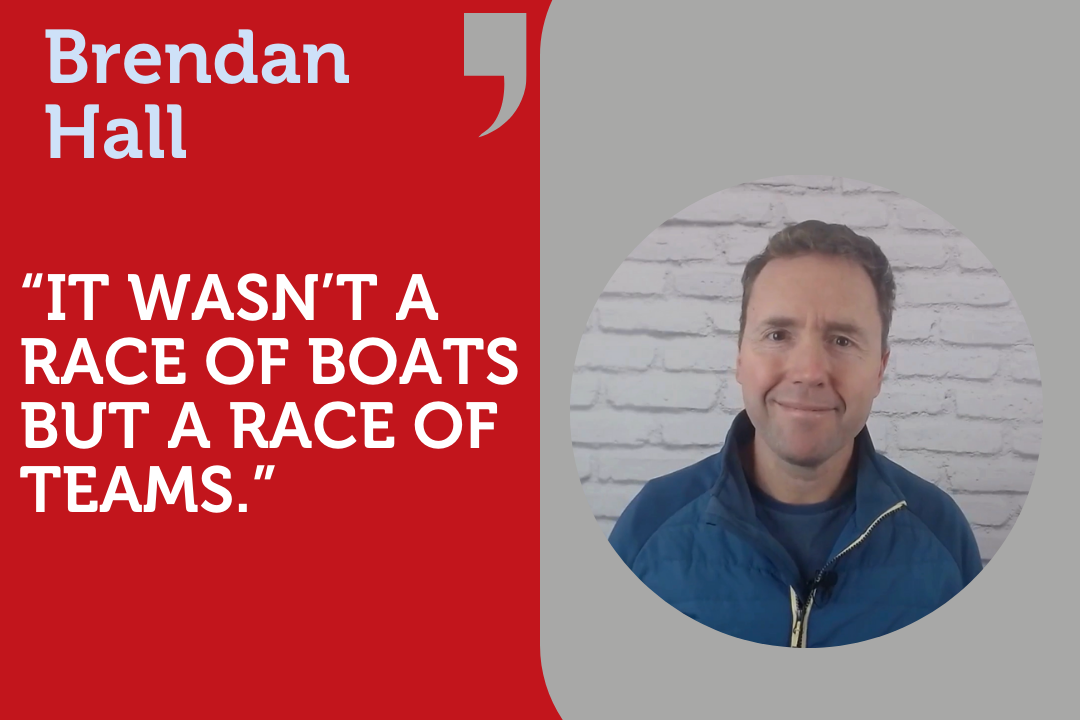 Watch "It wasn't a race of boats but a race of teams." In Conversation ...